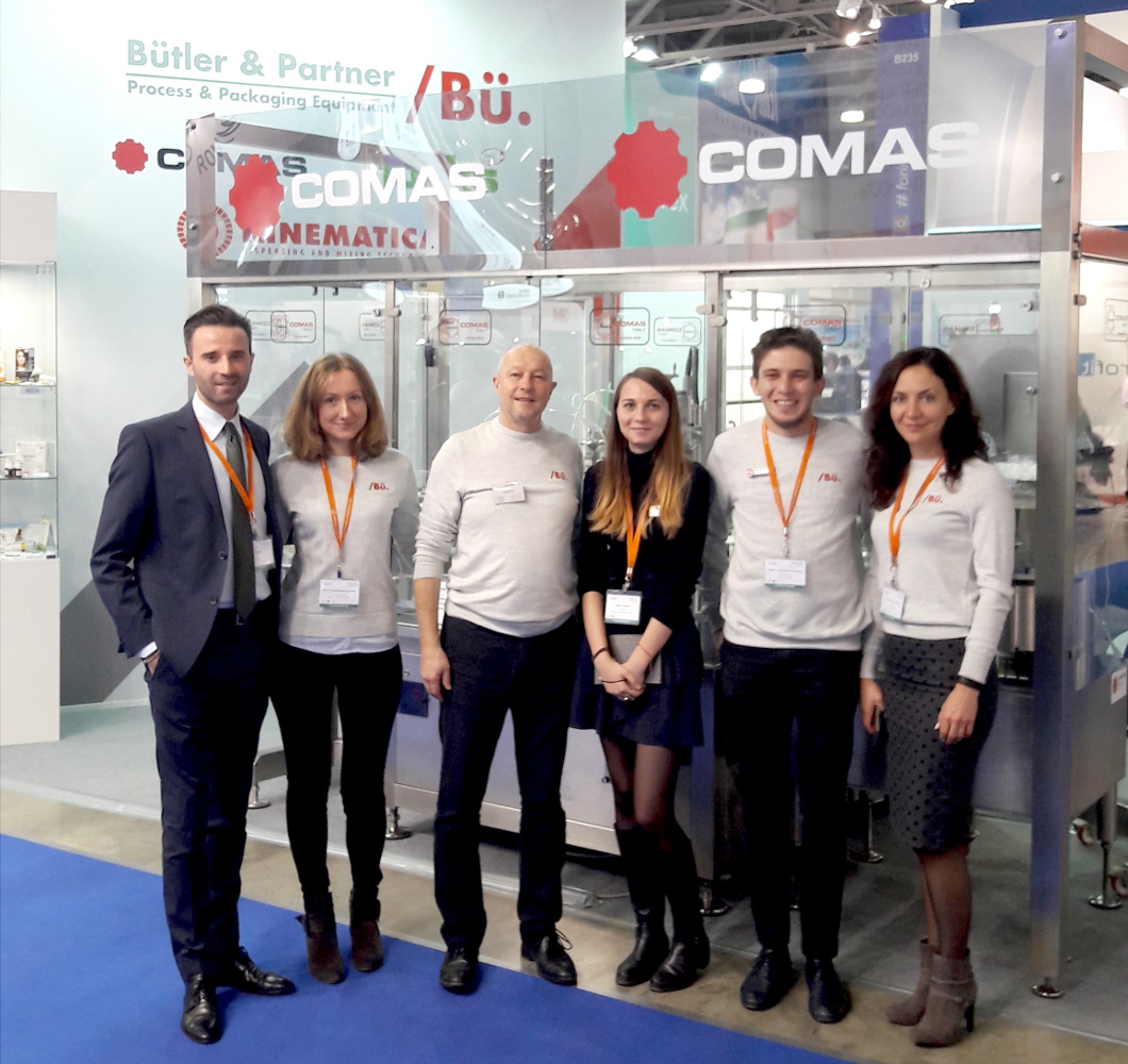 Comas at Pharmtech Moscow 2017 | COMAS MACHINES